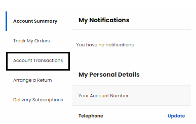How do I view my previous transactions online? – Fashion World